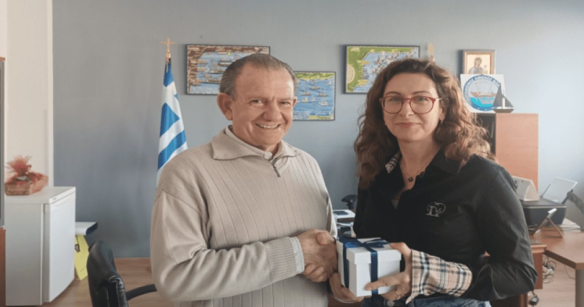 Ο.Λ.Β. Α.Ε.: Ο Οργανισμός Λιμένος Βόλου ευχαριστεί την Πλοίαρχο ...